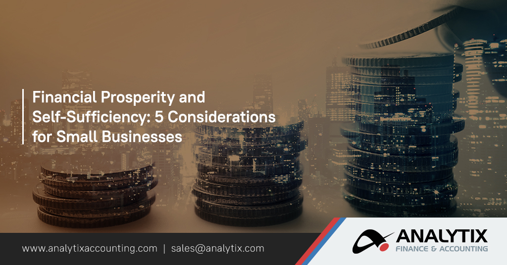 Financial Prosperity and Self-Sufficiency: 5 Considerations for Small ...