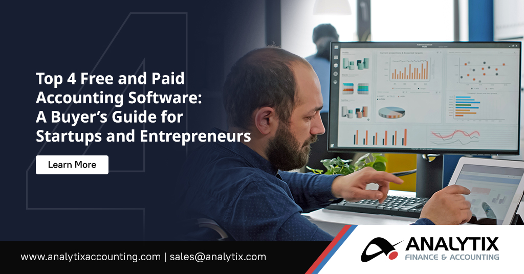 Top 4 Free and Paid Accounting Software | Analytix Finance & Accounting