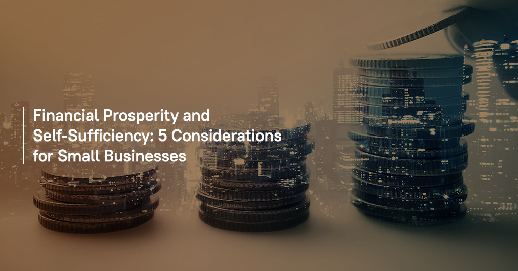 Financial Prosperity and Self-Sufficiency: 5 Considerations for Small ...