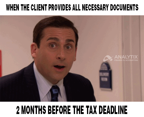 Tax Memes - Humorous CPA Reactions Captured Perfectly - Analytix Accounting